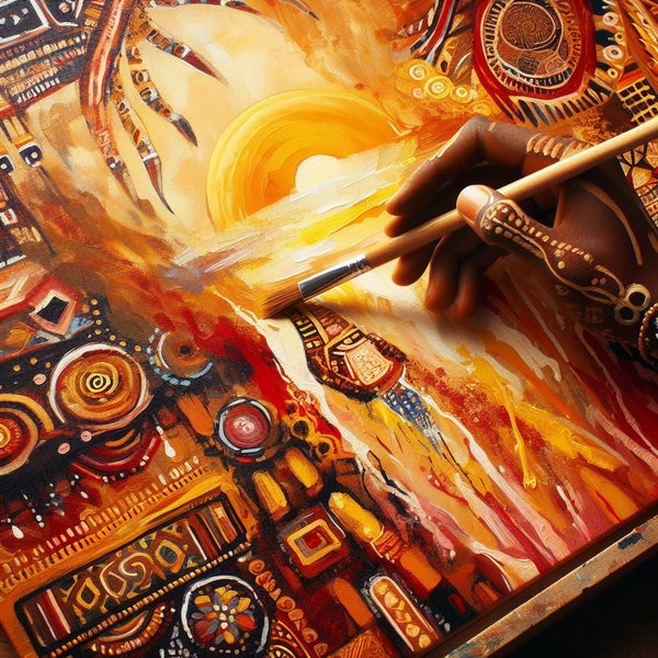 The Use of Acrylic in African Paintings - TingaTinga African Art
